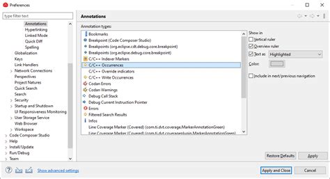 Ccstm4c123gh6pm Highlighting Variable Does Not Highlight All Instances Of That Variable