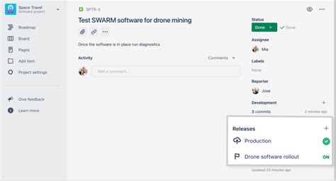 View Release Information For An Issue Jira Software Cloud Atlassian