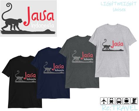 Java Indonesia T Vacation Shirt Monkey T Java T Shirt Java T
