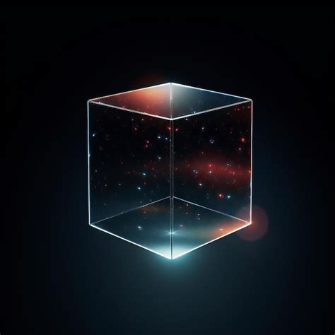 Premium Ai Image Cosmic Symmetry The Perfect Cube Conundrum