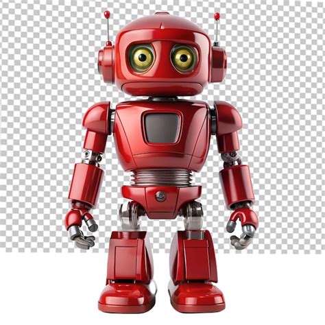 Premium Psd A Robot On White Background