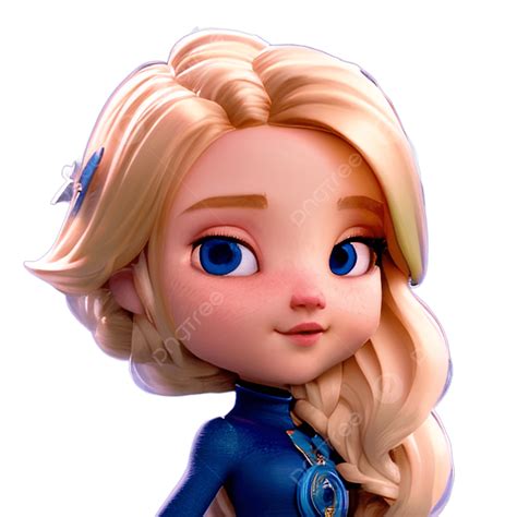 귀여운 금발 소녀 3d 모델 귀여운 소녀 3d 모델 캐릭터 Png 일러스트 및 Psd 이미지 무료 다운로드 Pngtree
