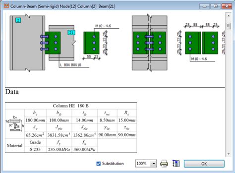 Application Of Steel Connection Sc1 Module Axisvm