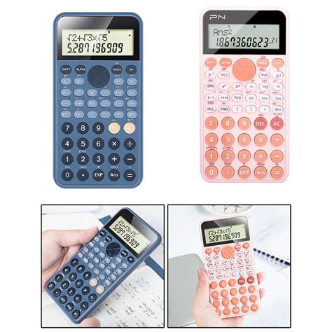 Portable Scientific Function Calculator Battery Po Vicedeal