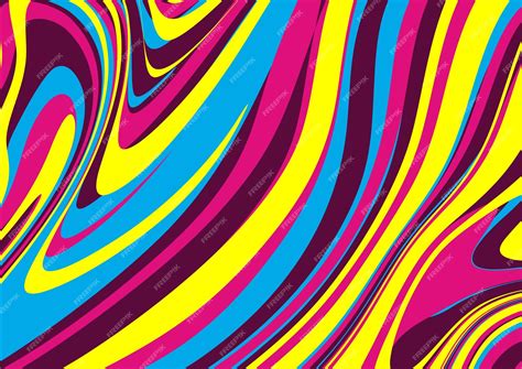 Premium Vector Liquid Background With Many Colour Pop Art