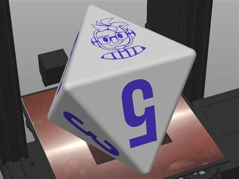 3d Printing Nerd Large Scale Dice Multimaterial By Yourbuddydinec