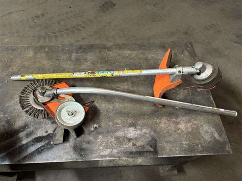 Stihl String Trimmer And Wire Wheel Attachment Res Auction Services