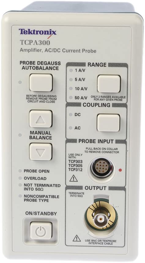 Tcpa300 Tektronix Tektronix Tcpa300 Oscilloscope Probe Amplifier For Use With Tcpa300 Ac Dc