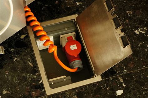 Stainless Steel Flat Floor Box Powder Socket Box Switch Box For Steel Floor Wood Floor Concrete