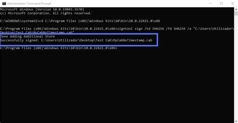 how to create and verify a windows authenticode signature