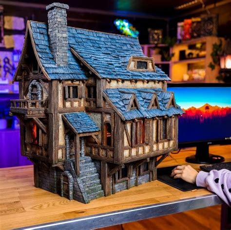 Nerdforge Builds A Pc Into A Miniature House R Pcgaming
