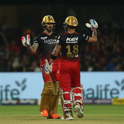 Virat Kohli 8249 And Faf Du Plesis 7343 Gives Rcb Easy Win Against