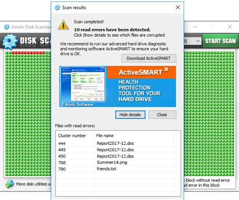 Disk Scanner Ariolic Software File Recovery And Hard Drive Utilities