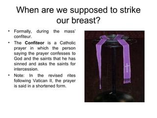 Catholic Customs And Practices Ppt