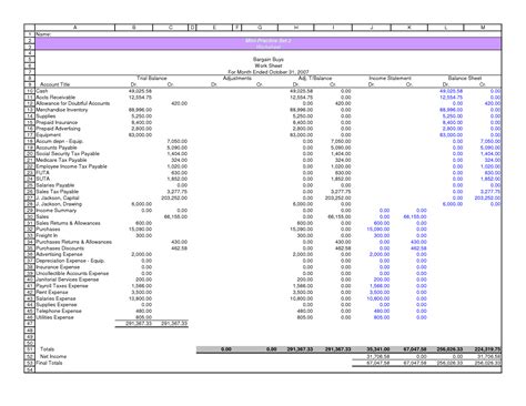 Accounting Worksheets 10 Column Db Excel Com