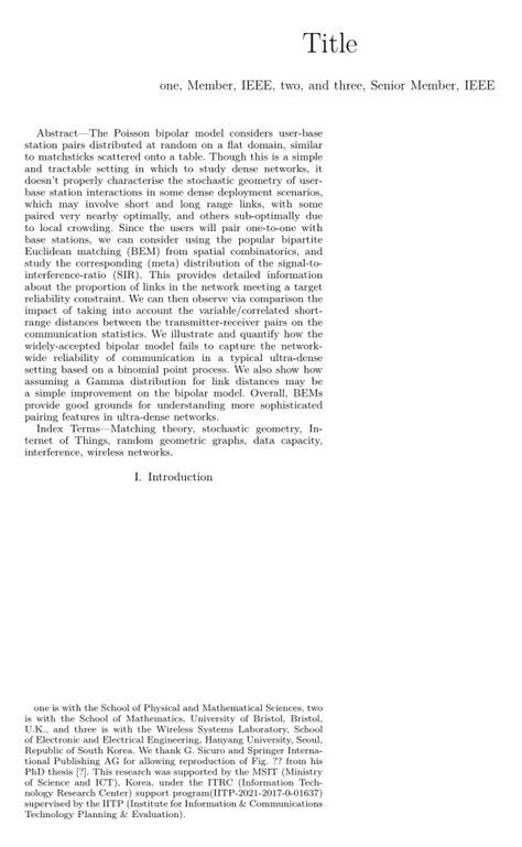 Header Footer Ieeetran Wont Allow Footnotes In Conference Mode Tex