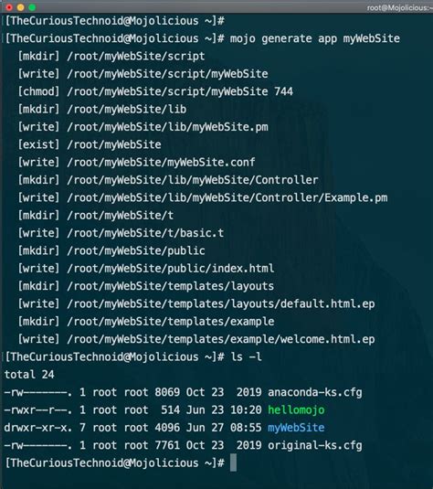 Mojolicious Part Build Full App The Curious Technoid