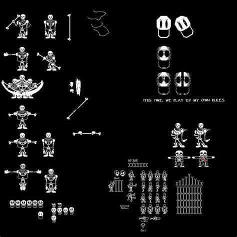 Undertale Rtue Acts 1 3 Sprite Sheet By Jackedupjauhed On Deviantart