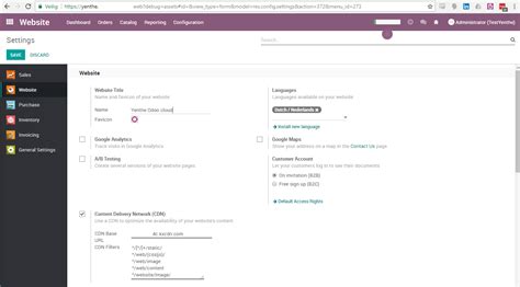110 Using Cdn Deployment With Odoo Does Not Work · Issue 22878