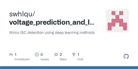 Github Swhlquvoltagepredictionandiscdetection Mirco Isc