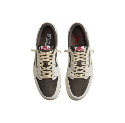 Air Jordan 1 Retro Low Og Sp Travis Scott Reverse Mocha Td Drop Shop