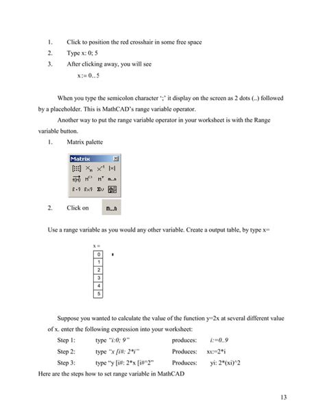 Mathcad Pdf