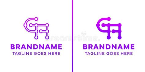 Ga Dot Monogram Logo Stock Illustrations 4 Ga Dot Monogram Logo Stock