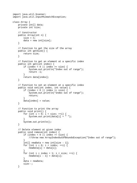 Array Adt Pdf