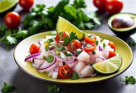 Ceviche Mexicain Lart De Mariner Le Poisson Casa Fabio