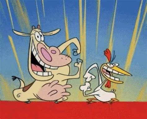 Cow And Chicken Dancing  Cow And Chicken  Cow And Chicken