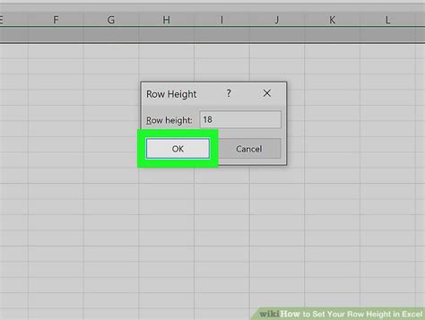 How To Set Your Row Height In Excel 12 Steps With Pictures