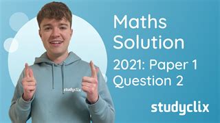 Studyclix Junior Cycle Maths State Sample Higher P Q Studyclix