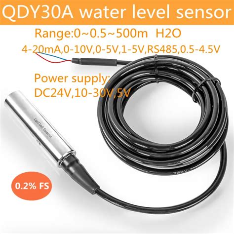 Smart Water Level Sensor For Tank Deep Well Dc12v 24v To Arduino Liquid
