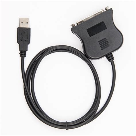 USB To DB25 Parallel Printer Adapter 4 Ft Rocstor