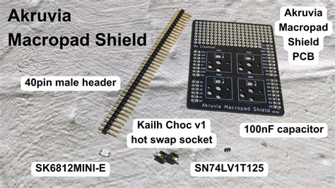 Akruvia Macropad Shield Documentation Product Guide Ike T Sanglay Jr