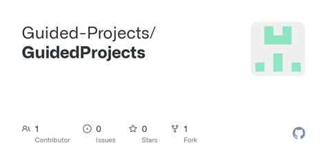 GitHub Guided Projects GuidedProjects