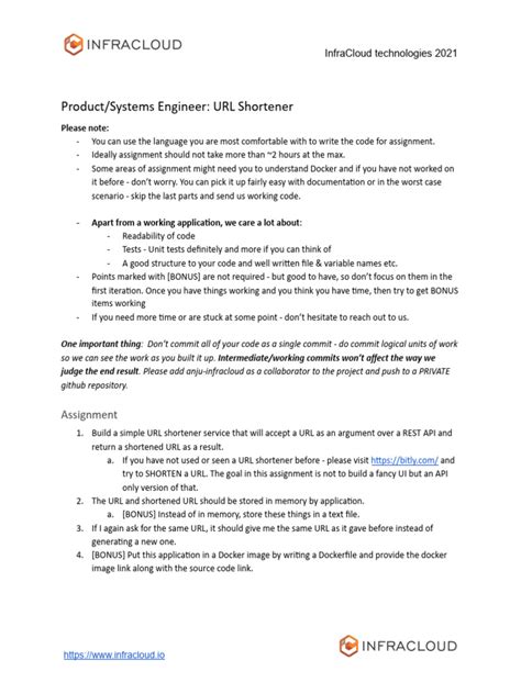 Product Engineer Assignment Pdf