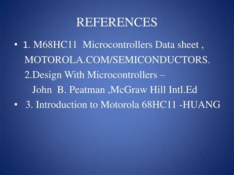 ppt introduction to mc68hc11 microcontroller powerpoint presentation id 9602960
