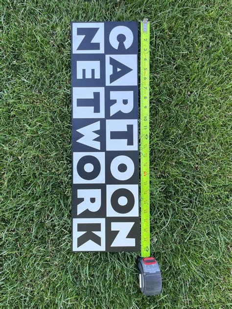 Cartoon Network Wall Room Decor Sign Etsy