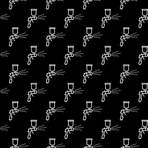 premium vector spray gun pattern vector geometric outline dark