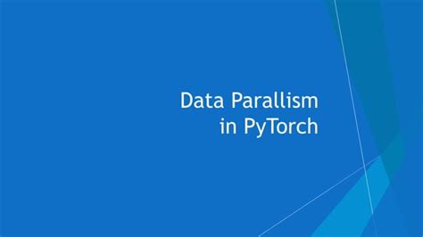 Introduction To PyTorch PPTX Physics Science