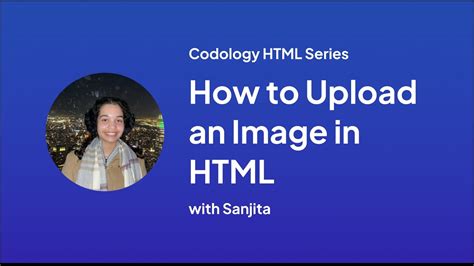 How To Upload An Image In HTML YouTube