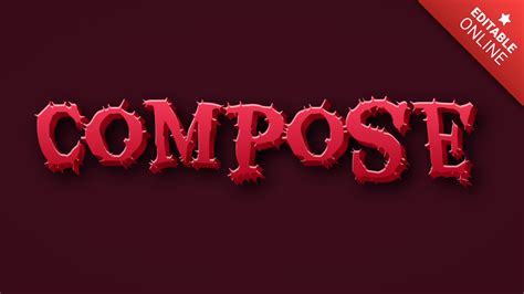 Compose Text Effect Generator