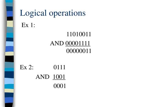 PPT Logical And Shift Operations PowerPoint Presentation Free Download ID 505196