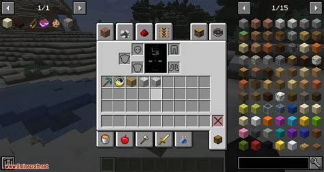 Inventory Hud Mod 1 16 5 1 15 2 Show Inventory To Hud 9minecraft Net