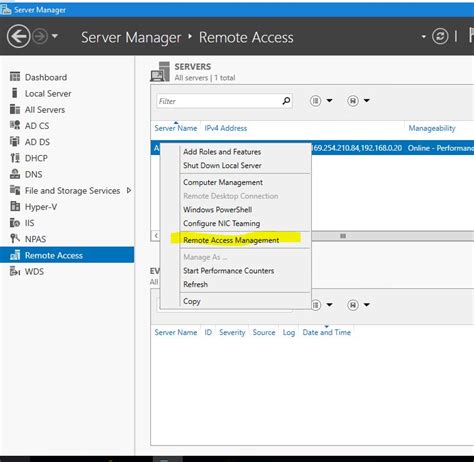 Installing A VPN RRAS Role With NPS RADIUS On WIndows Sever