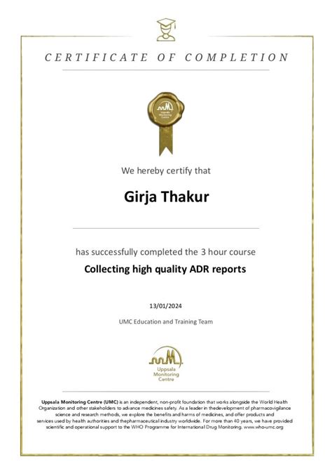 Girja Thakur On Linkedin Hello Connections I Am Happy To Share That I Have Obtained A New