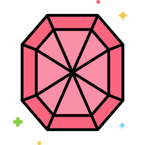 Ruby Flaticons Lineal Color Icon