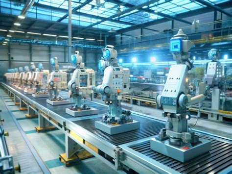 Advanced Robotics Aidriven Automation And Smart Factories Premium Ai