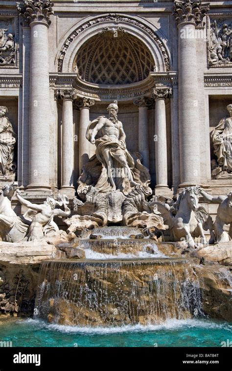Trevi Fountain In Rome Italy Stock Photo Alamy